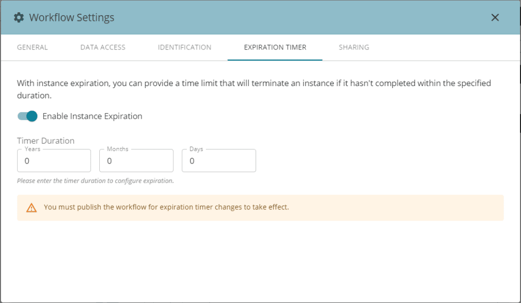 Workflow Settings | Docubee