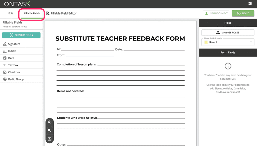 How to Fill in a PDF | Docubee