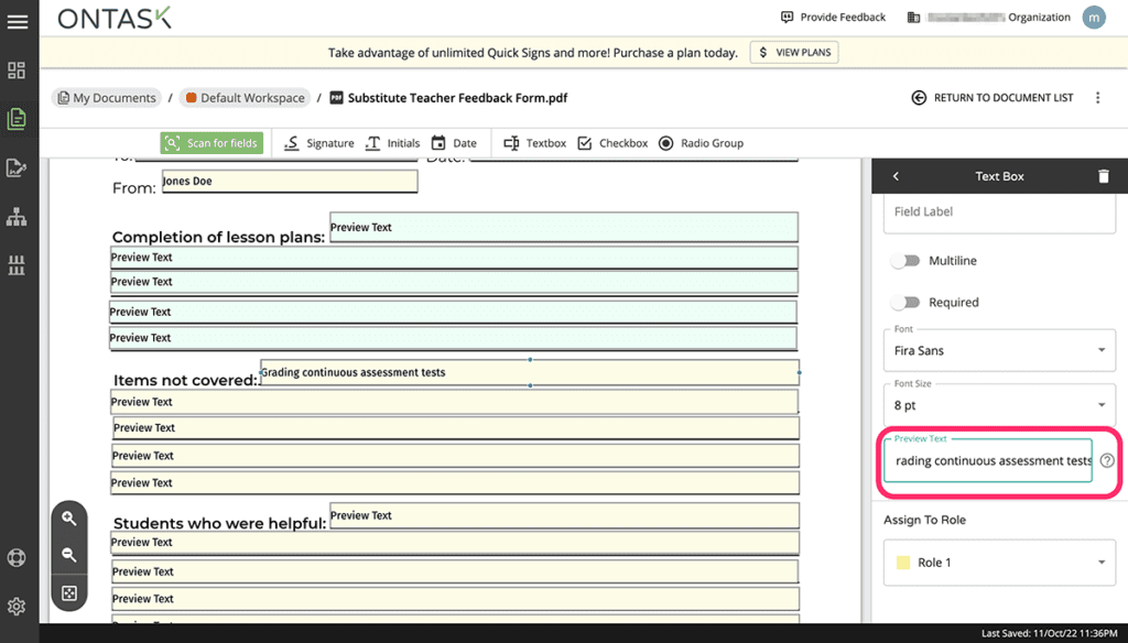 How to Fill in a PDF | Docubee