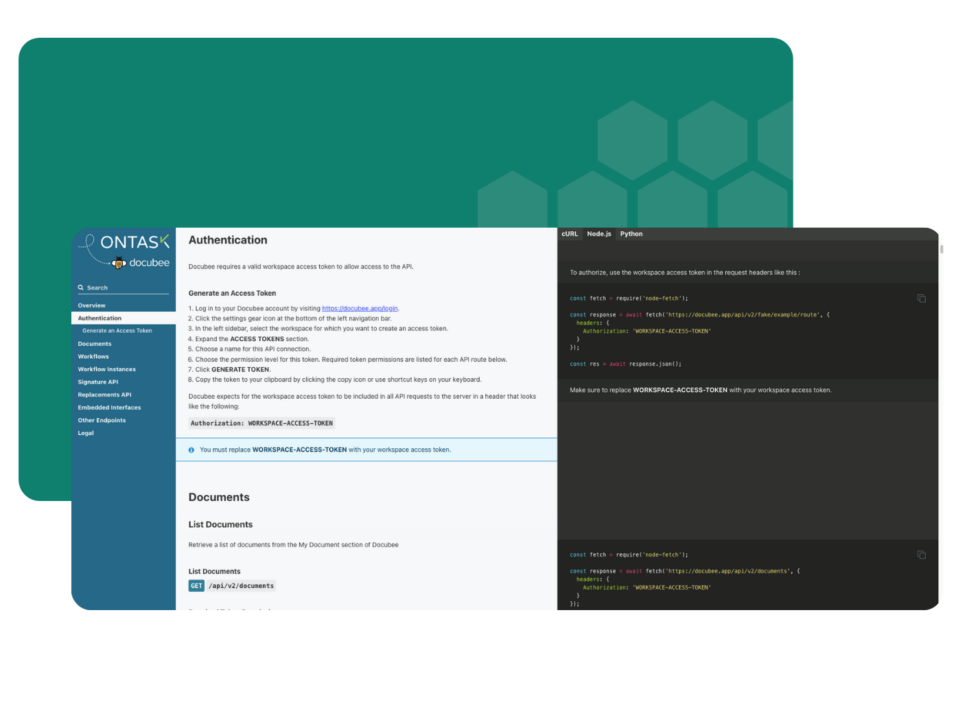 Developer Resources | Docubee Developer Resources | Docubee