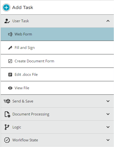 Types of Tasks (Workflow) | Docubee