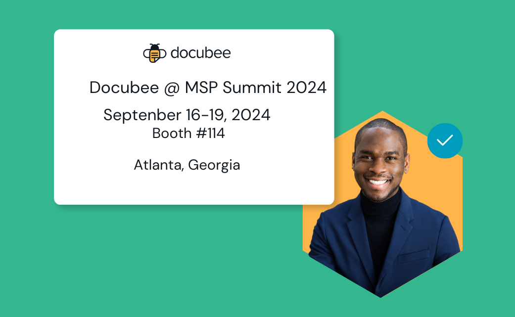 Docubee @ MSP Summit 2024 | Docubee