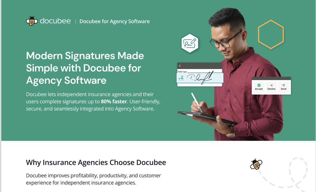 Docubee for Agency Software | Fact Sheet